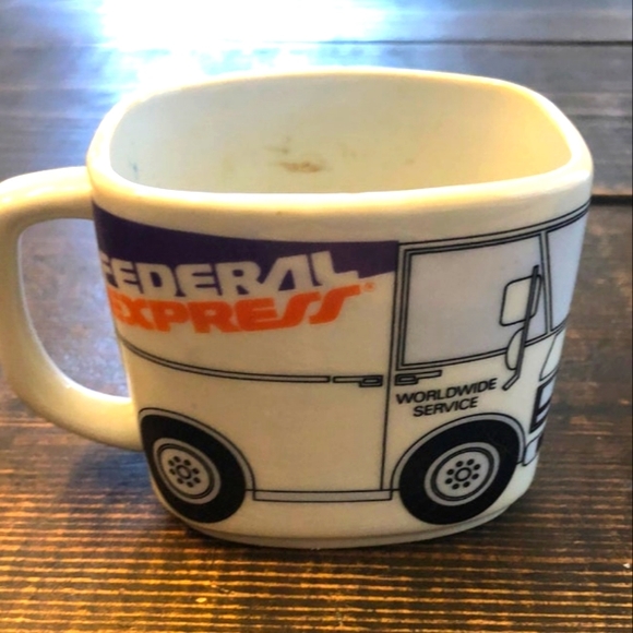 fed ex | Kitchen | Fedex Coffee Mug Vintage | Poshmark